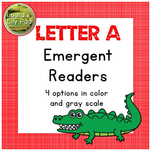 Alphabet Letter A Emergent Reader Set | Made By Teachers