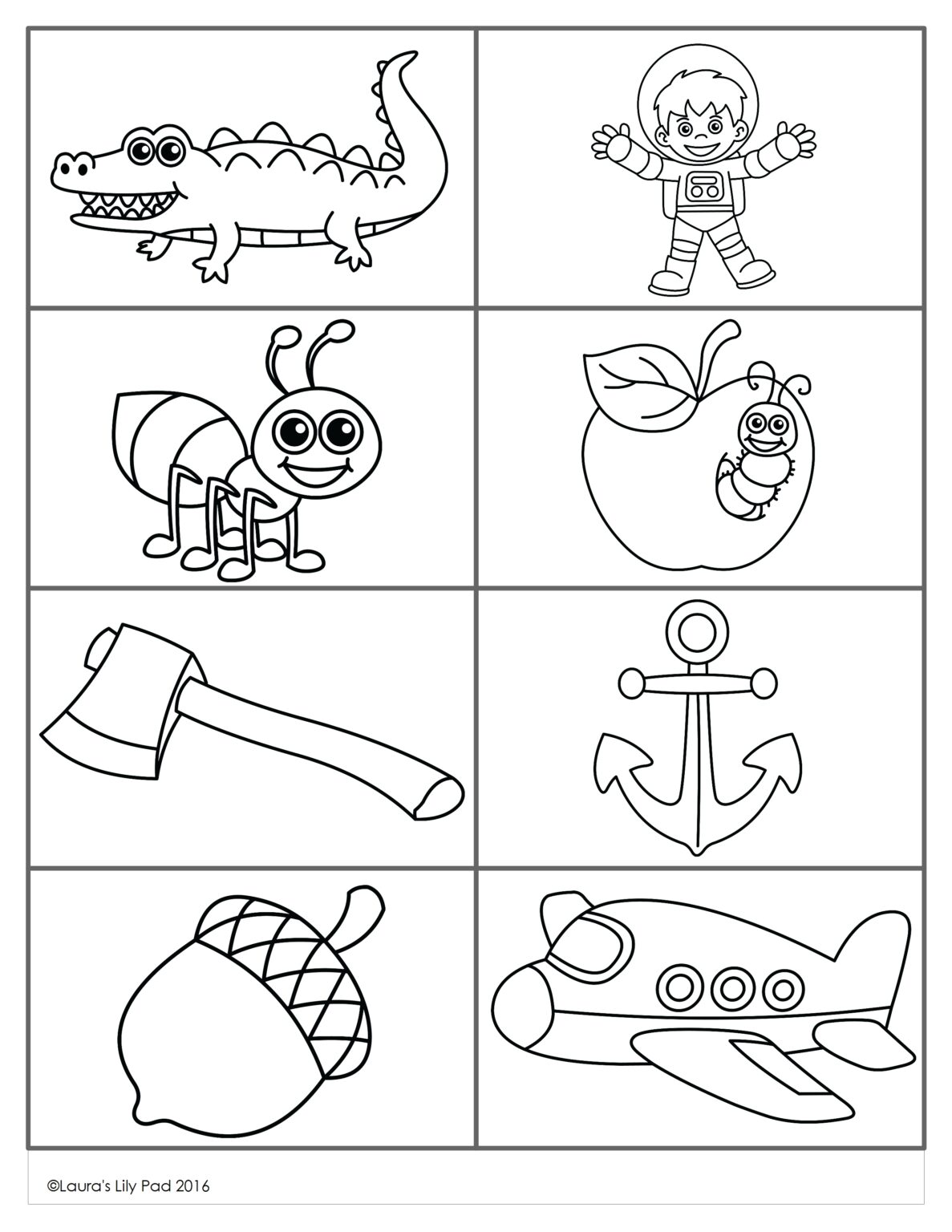 Alphabet Letter A Emergent Reader Set | Made By Teachers