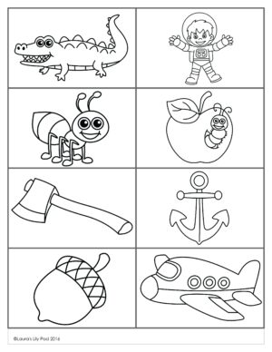 Alphabet Letter A Emergent Reader Set | Made By Teachers