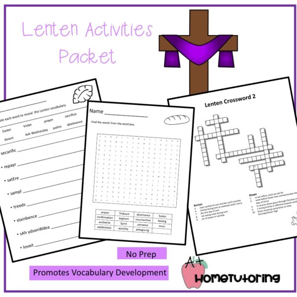 Lenten Activities Packet Gr. 3-6 | Made By Teachers