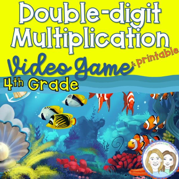 Double Digit Multiplication Game | Early Finishers Digital Math Review ...