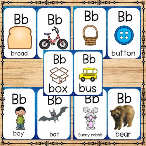 Letter Bb Flashcards | Made By Teachers