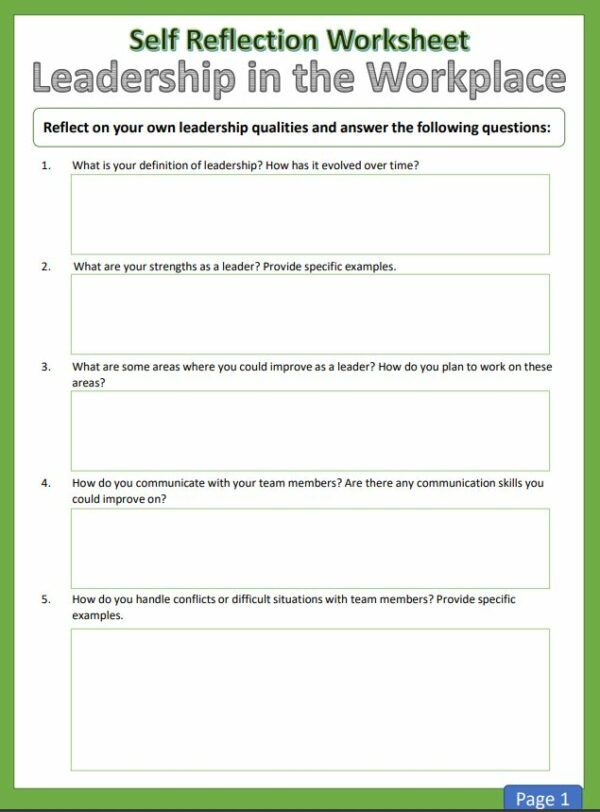Leadership in the Workplace - PowerPoint, Lesson Plan and Worksheets ...