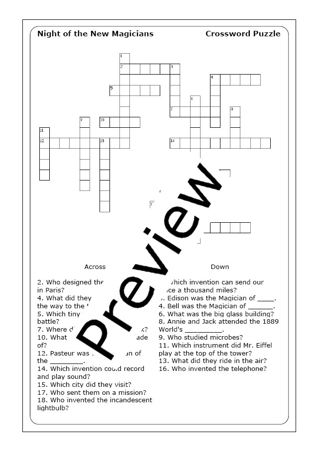 Merlin Mission #7 "Night of the New Magicians" worksheets | Made By ...