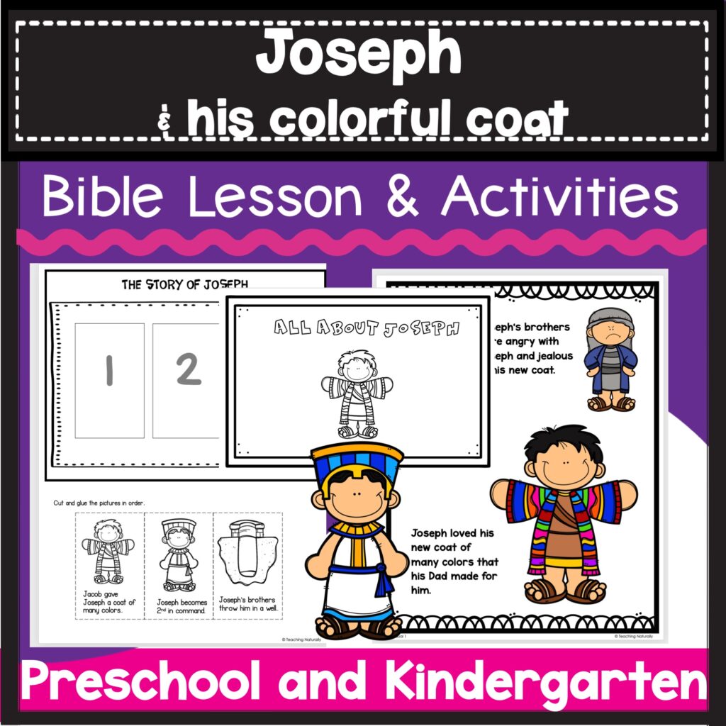 Joseph and His Coat of Many Colors Bible Lesson with Visuals ...