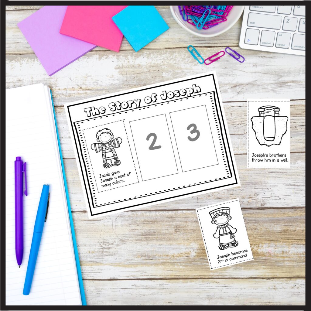 Joseph and His Coat of Many Colors Bible Lesson with Visuals ...