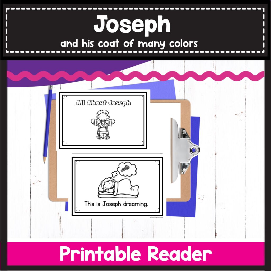 Joseph and His Coat of Many Colors Bible Lesson with Visuals ...