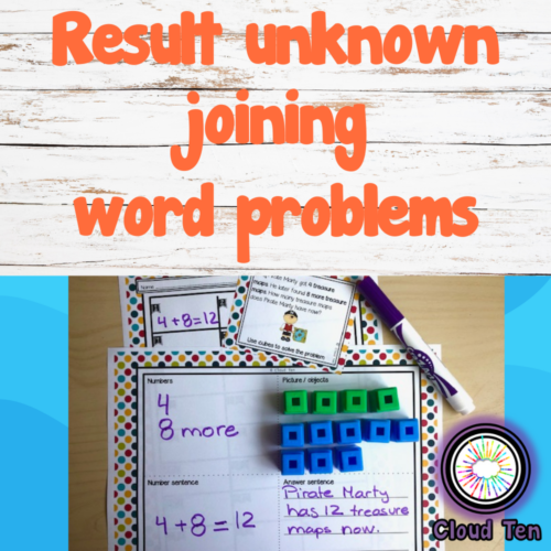 Start unknown separating word problems | Made By Teachers