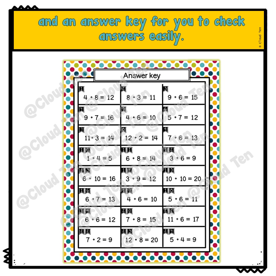 Result unknown joining word problem task cards | Made By Teachers
