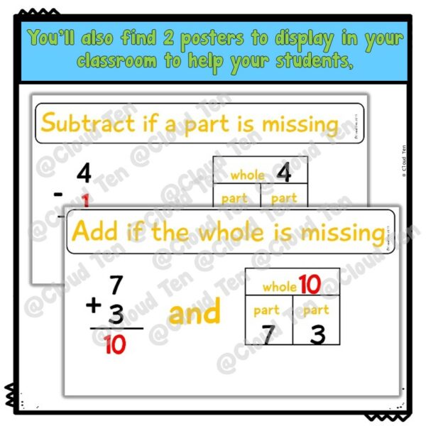 Part part whole word problems | Made By Teachers