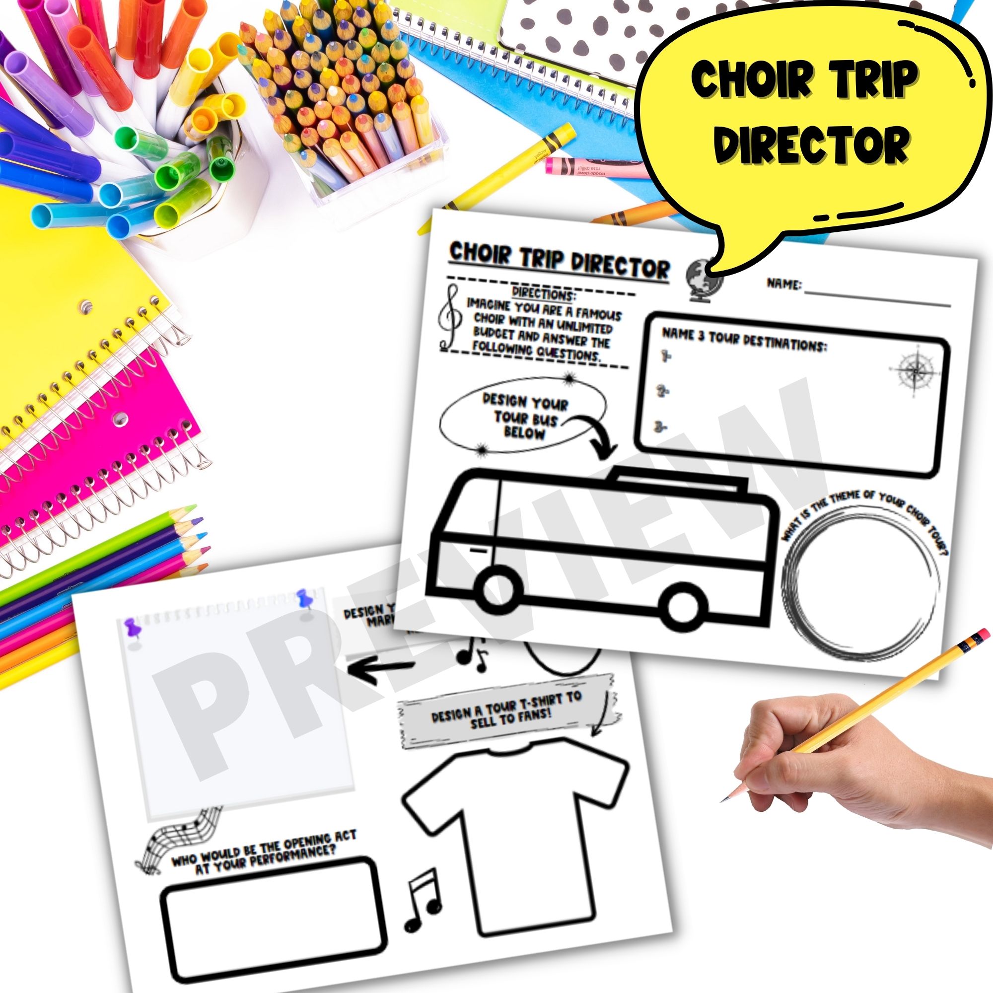 Creative Choir Sub Plans- 3 Days of NO PREP, Fun Lessons. Choir Lesson ...