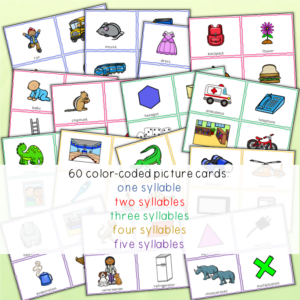 Blending and Segmenting Syllables for Phonological Awareness | Made By ...