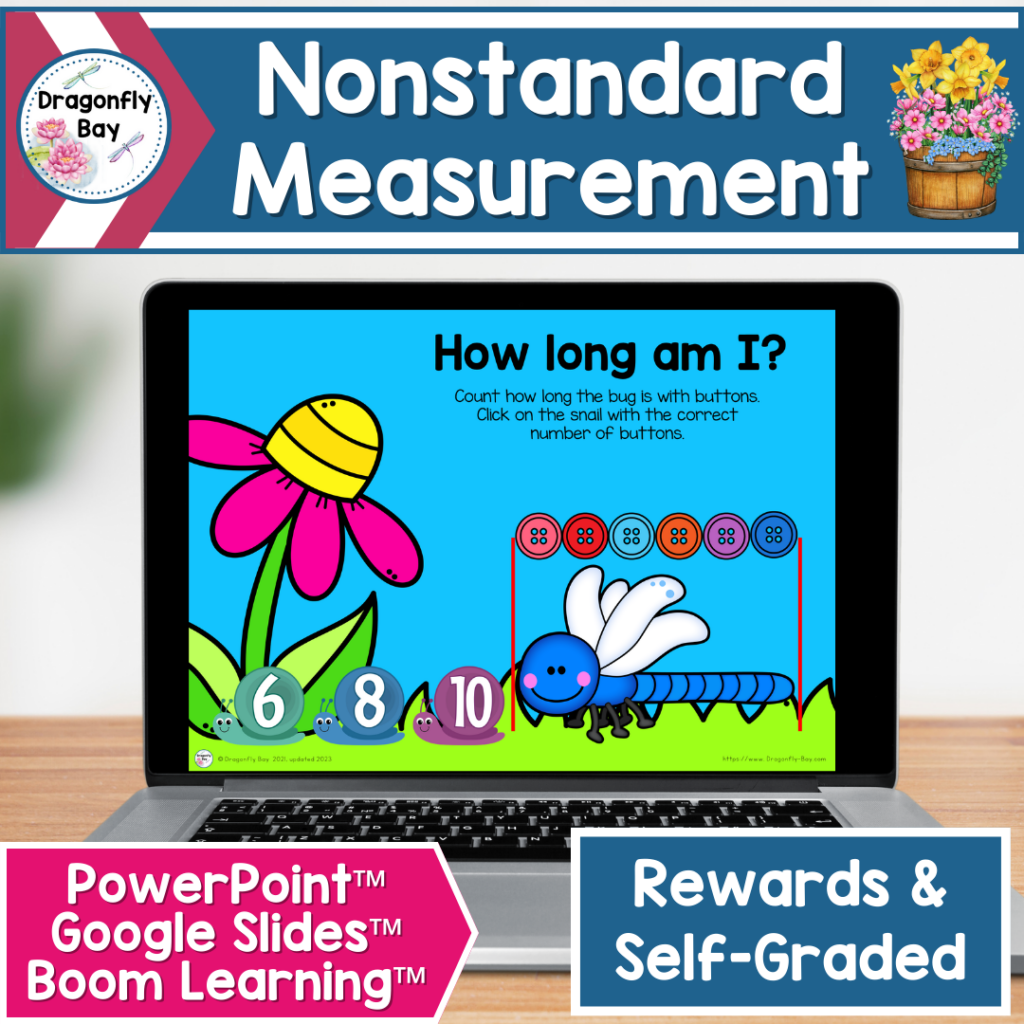 Spring Bugs Non-Standard Measurement Google™, PowerPoint™ & Boom ...