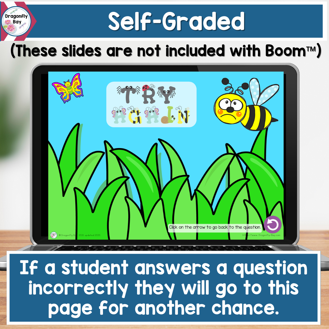 Spring Bugs Non-Standard Measurement Google™, PowerPoint™ & Boom ...