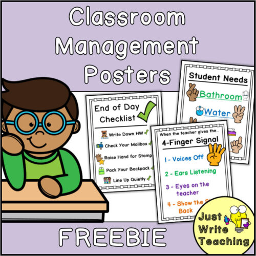 Elementary Classroom Management Posters | Made By Teachers