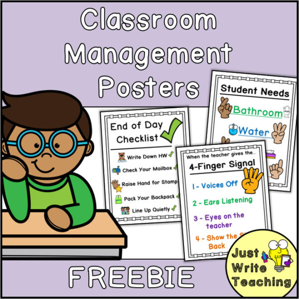 Elementary Classroom Management Posters | Made By Teachers