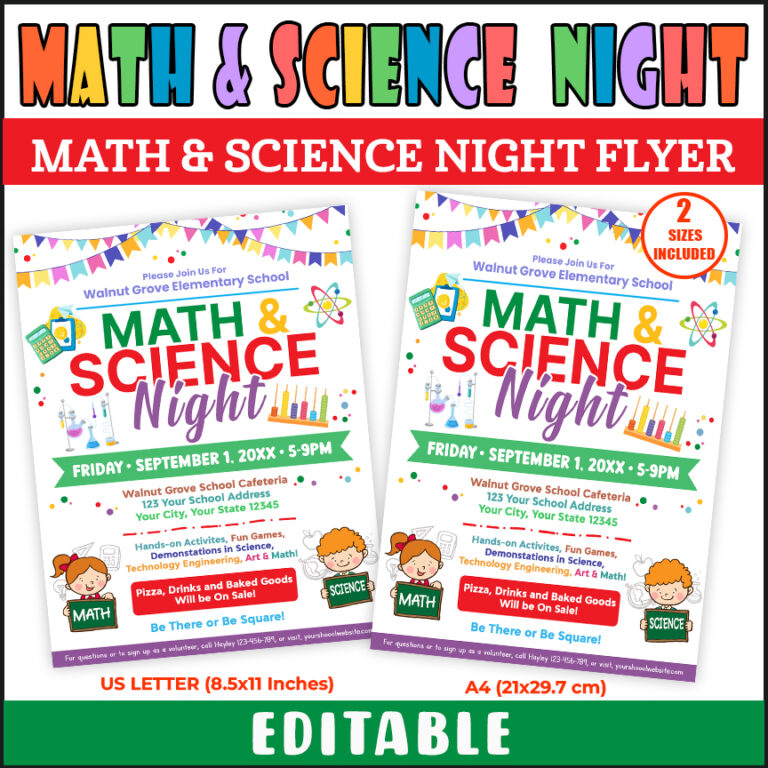 Editable Popcorn Fundraiser Flyer, PTA PTO School Church Community ...