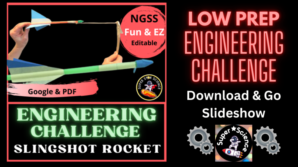 EZ Slingshot Rocket FUN Engineering Challenge NGSS STEM Activity | Made ...