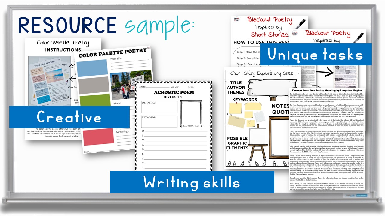 Social Justice Poetry Writing Activities - Poem Templates | Made By ...