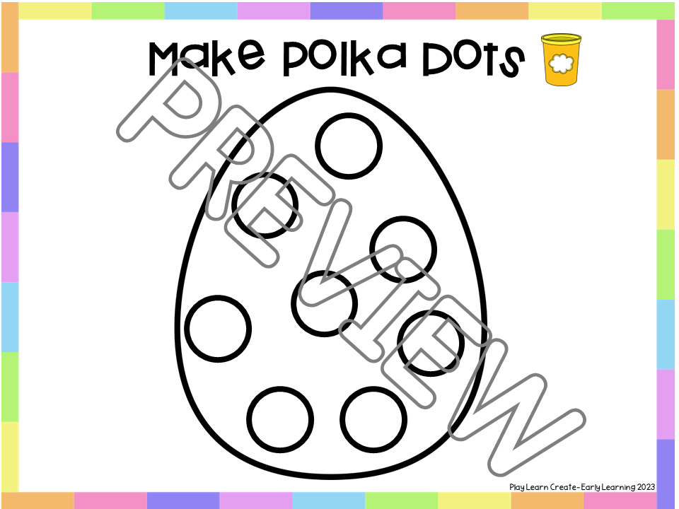 Easter Playdough Mats for Preschool, PreK and Kindergarten | Made By ...