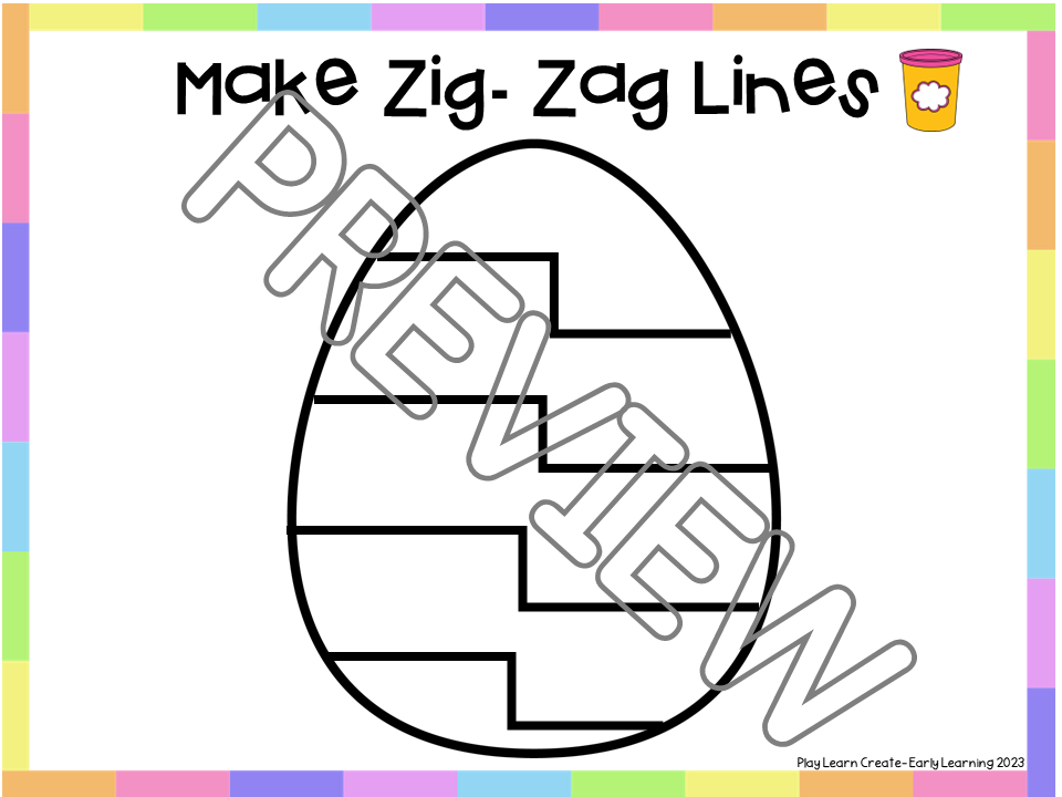 Easter Playdough Mats for Preschool, PreK and Kindergarten | Made By ...