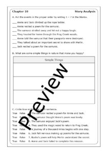 Merlin Mission #9 "Dragon of the Red Dawn" worksheets | Made By Teachers