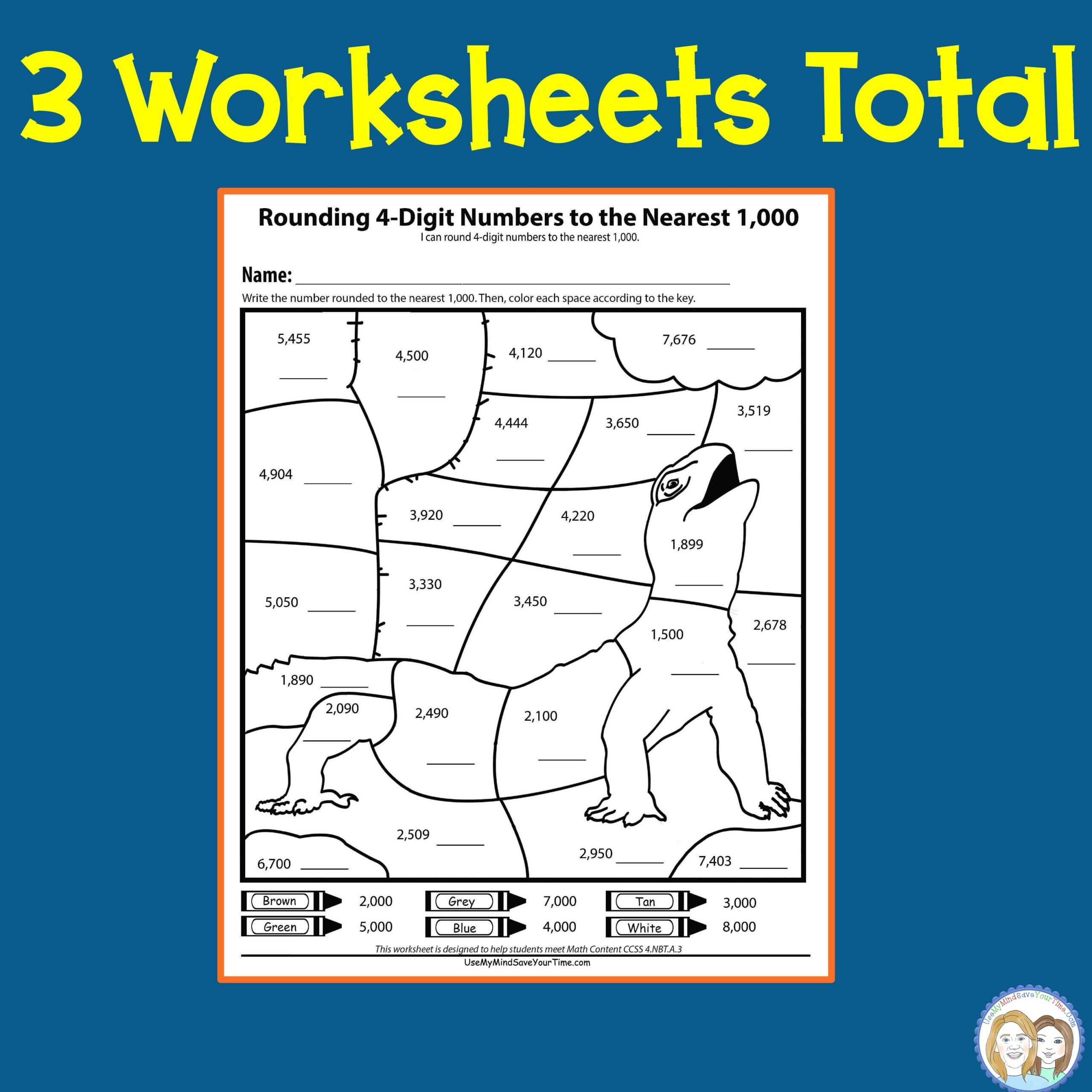 Rounding Worksheets 4th Grade | Made By Teachers