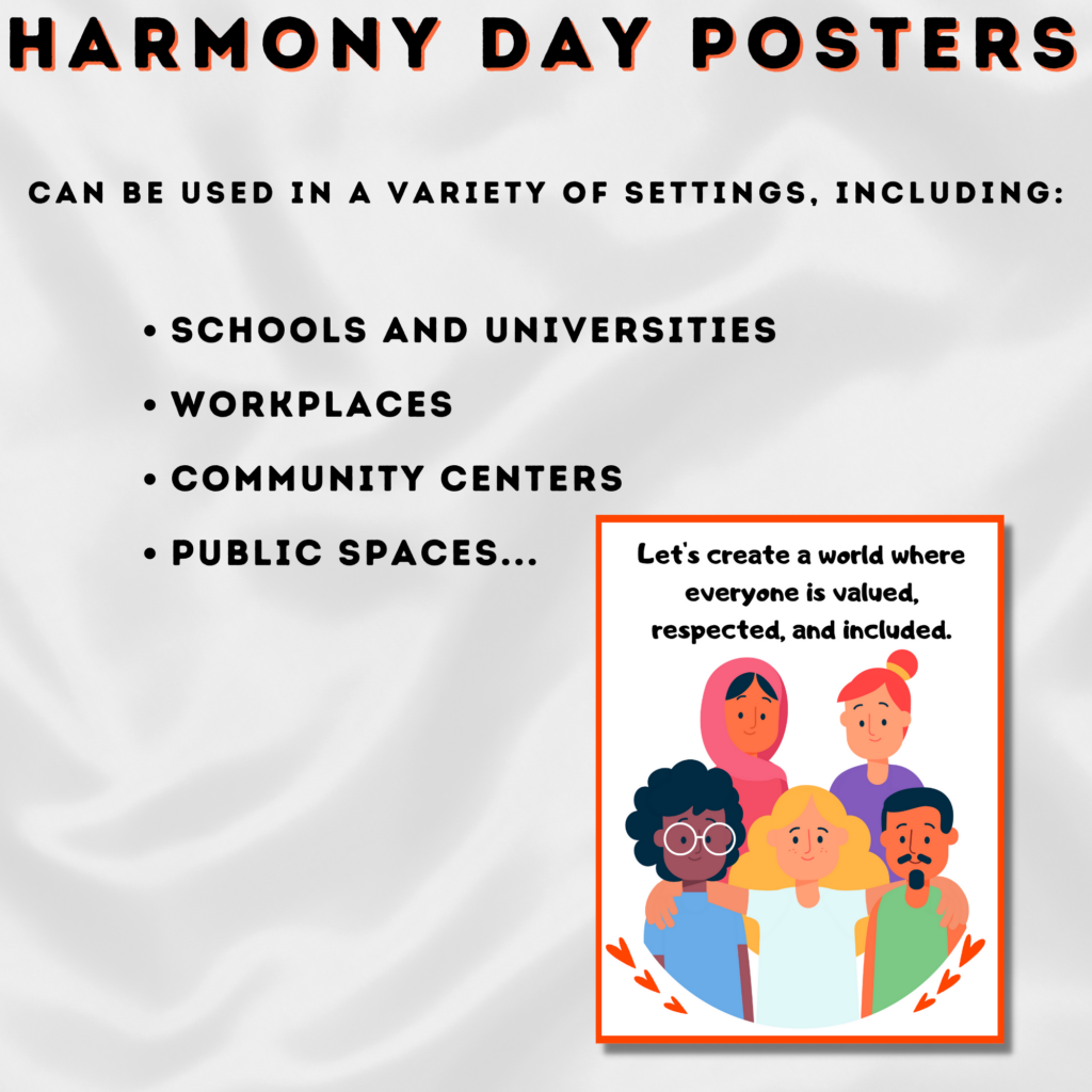 Harmony Day Posters, Harmony week Posters, Harmony Day art, Display | Made By Teachers