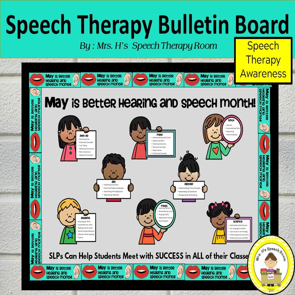 Speech Therapy Bulletin Board