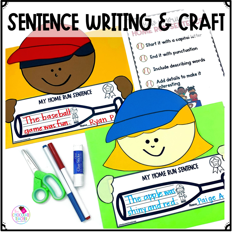Sentence Writing and Types of Sentences - 1st Grade Grammar and Writing ...