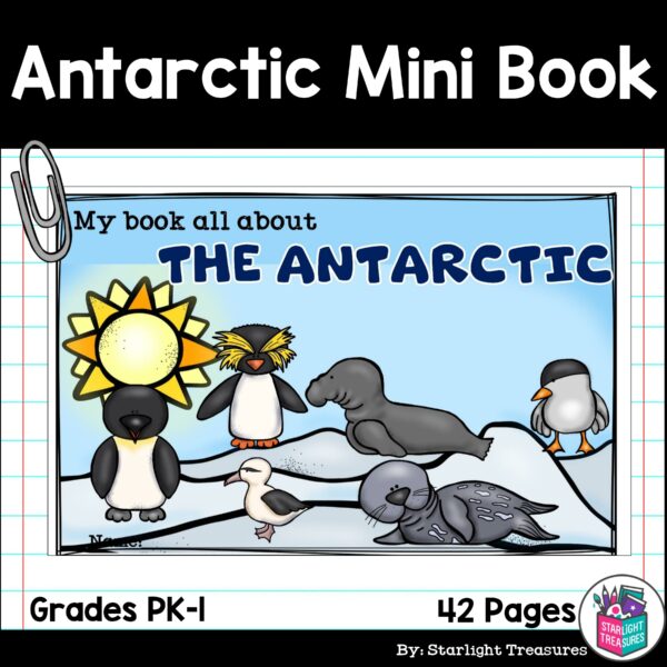 The Antarctic Mini Book for Early Readers: Antarctic Animals | Made By ...