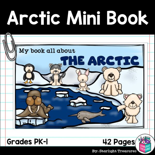 The Arctic Mini Book for Early Readers: Arctic Animals | Made By Teachers