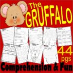 The Gruffalo Book Companion Reading Comprehension Worksheets | Made By ...