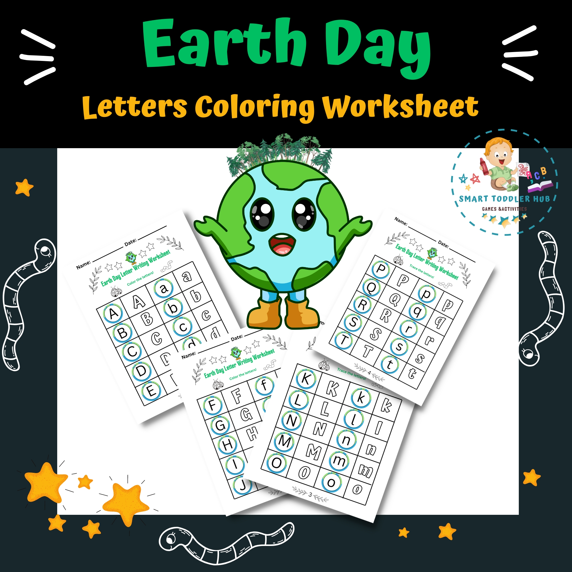 Earth Day Letter Writing And Coloring Worksheet Made By Teachers
