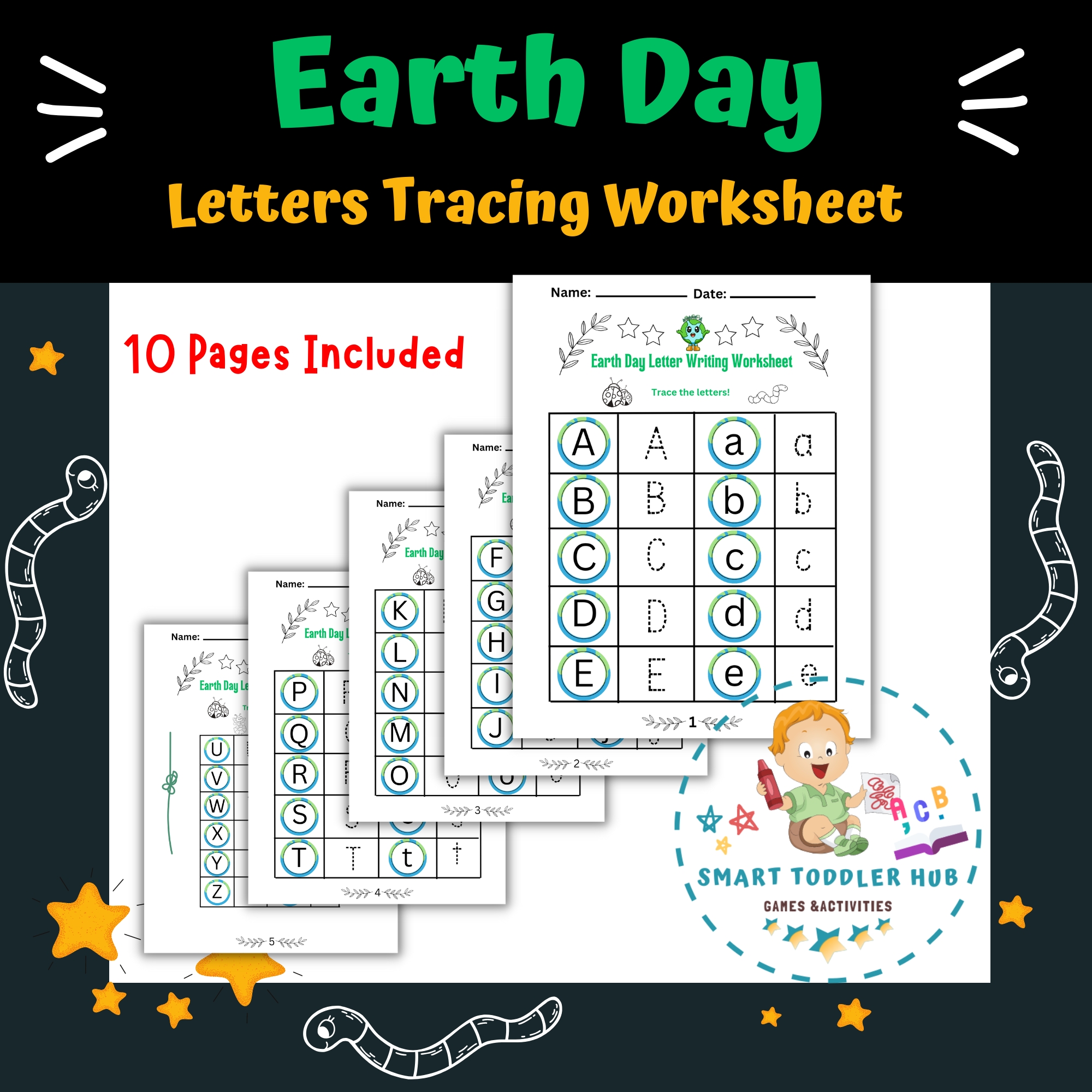 Earth Day Letter Writing And Coloring Worksheet | Made By Teachers
