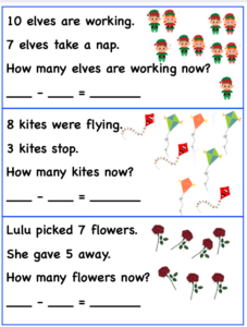 Kindergarten Word Problems Within 10 | Made By Teachers