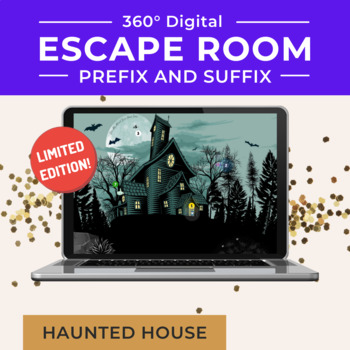 Prefix and Suffix Word Games & Activities - Halloween Escape Room ...