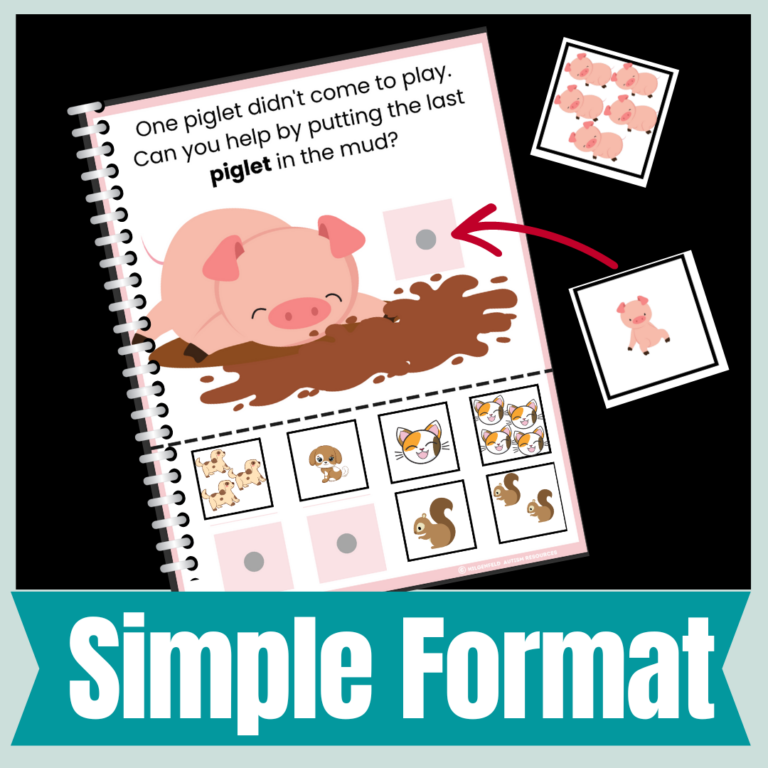 Preschool Interactive Baby Animal Book to Teach Plurals Aligned ABLLS-R ...