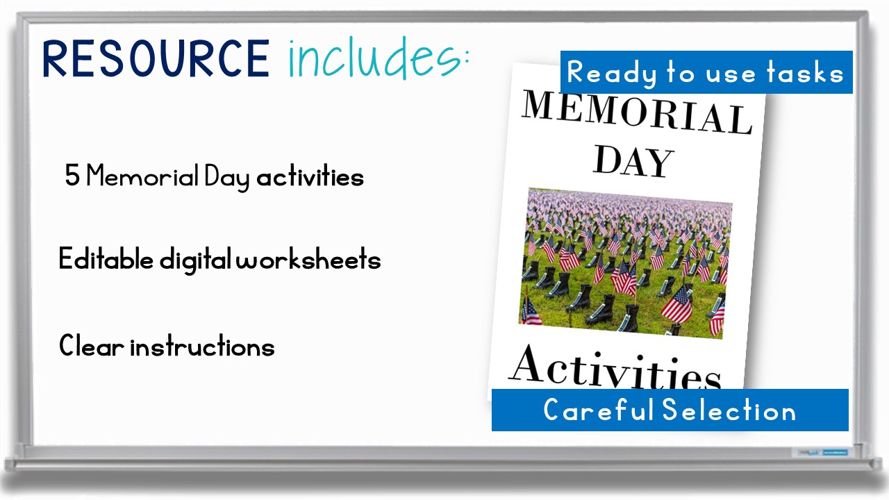 Memorial Day Activities - Writing Prompts and Worksheets | Made By Teachers