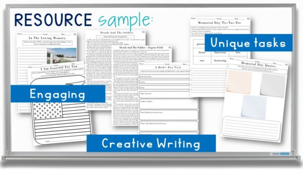 Memorial Day Activities - Writing Prompts and Worksheets | Made By Teachers