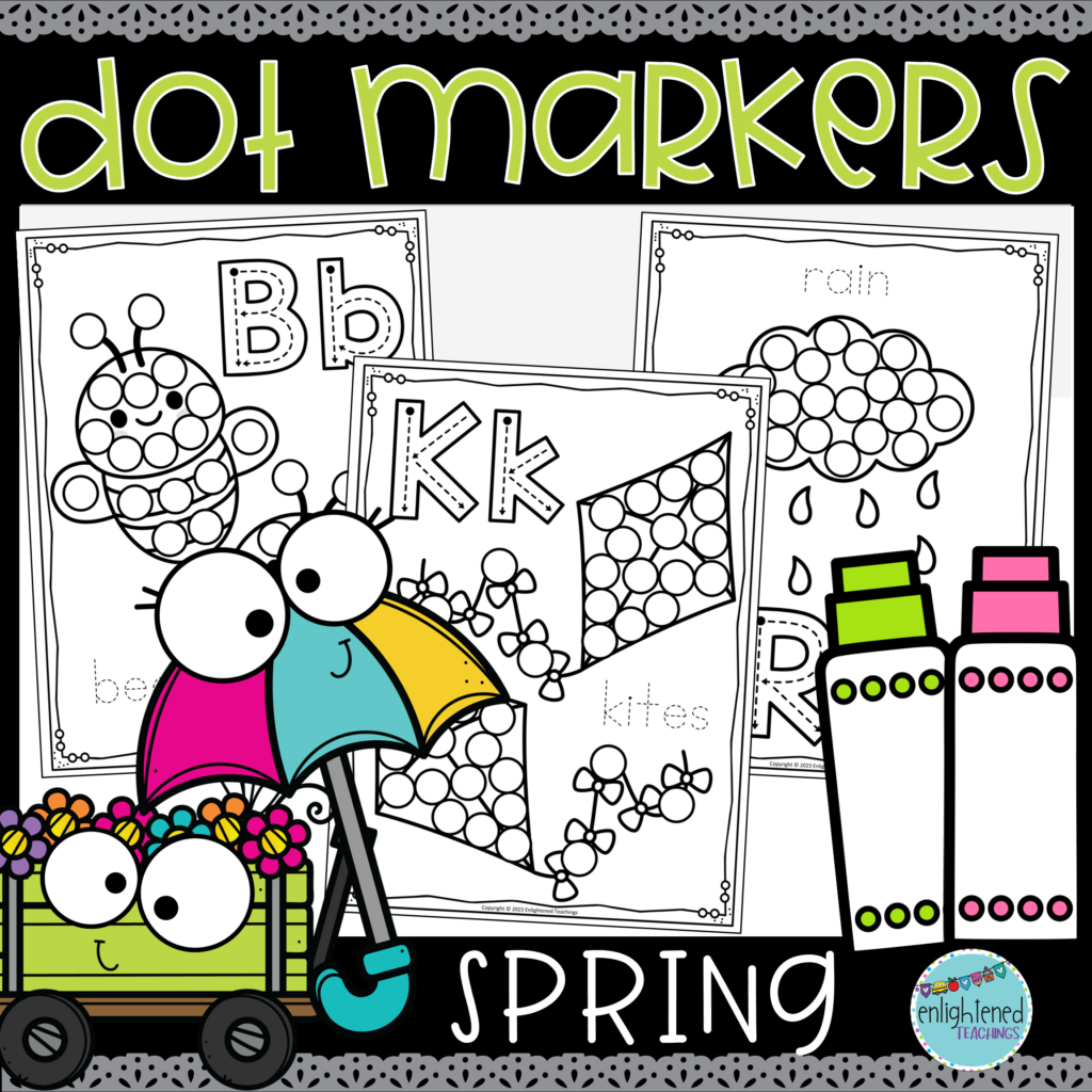 Spring Dot Marker Fine Motor Activity Spring Dot Painting Spring Do a ...