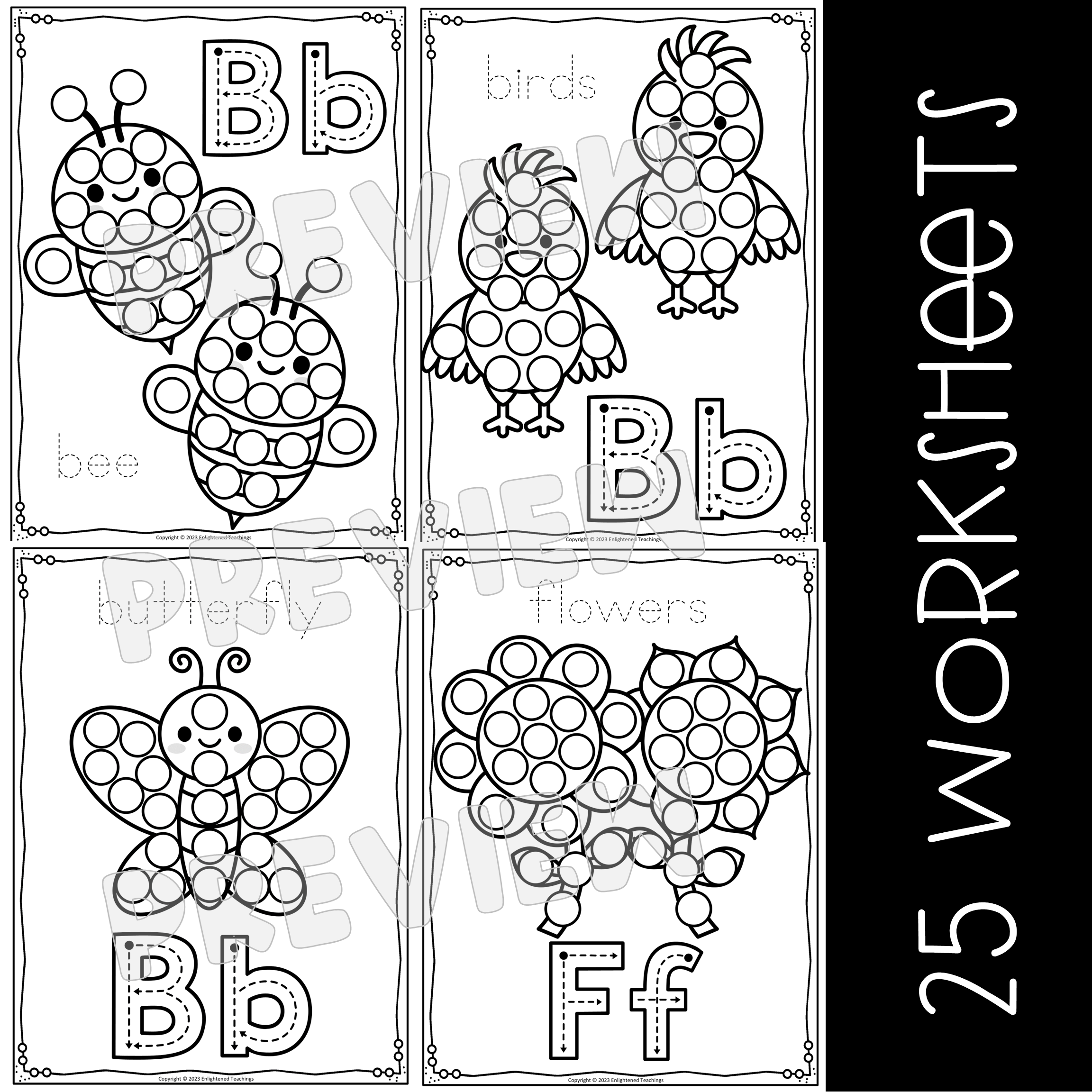 Spring Dot Marker Fine Motor Activity Spring Dot Painting Spring Do a ...