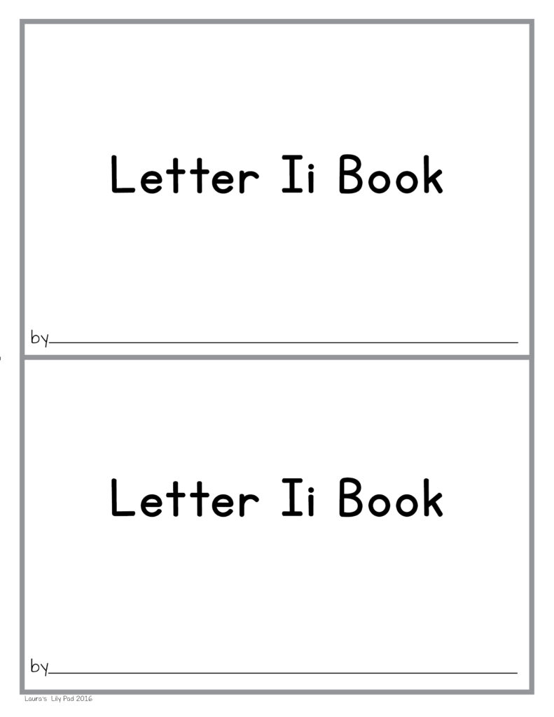 Alphabet Letter I Emergent Readers Set - Made By Teachers