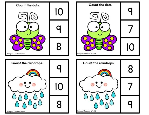 Kinder Math Activities | Spring Fine Motor Task Cards | Made By Teachers