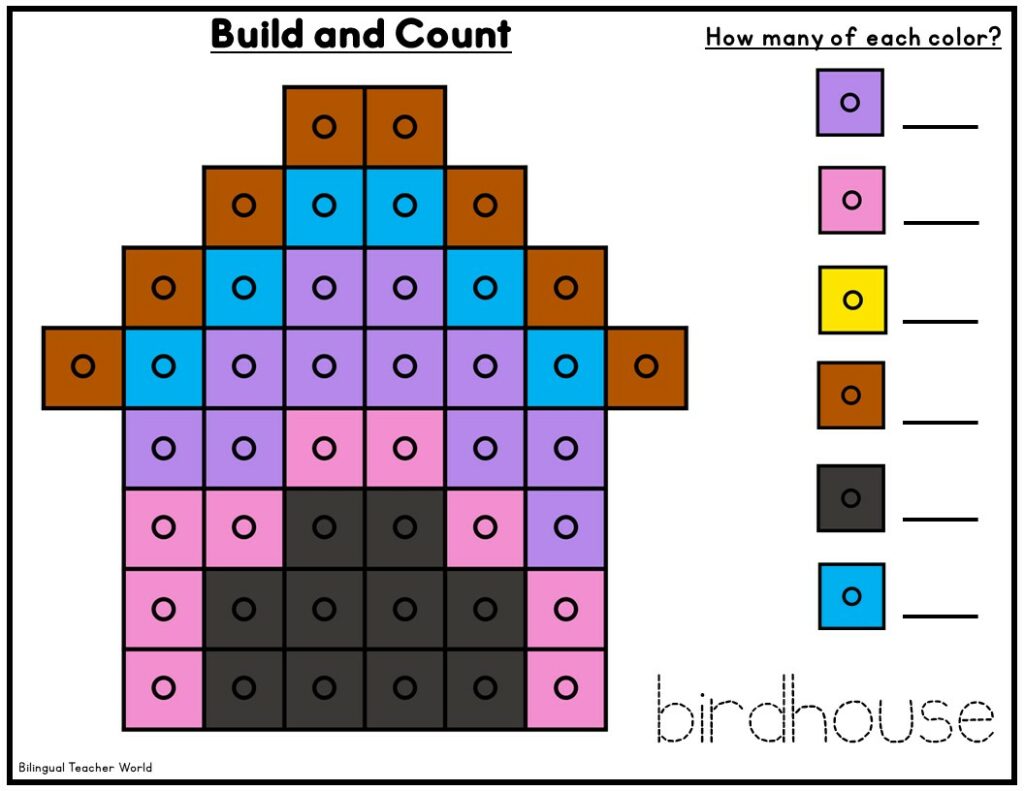 Kinder Math Activities | Spring Fine Motor Task Cards | Made By Teachers