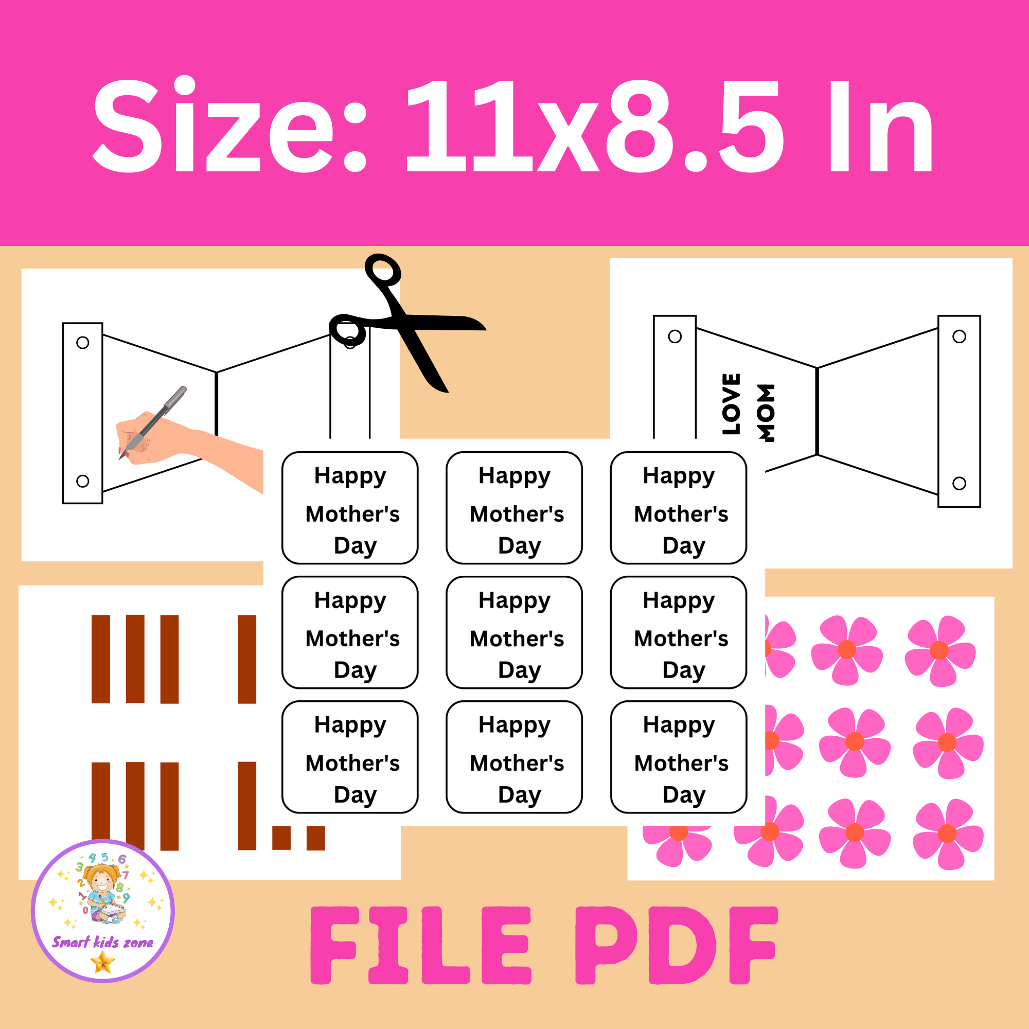 Flower Pot Mother's Day Craft | Made By Teachers