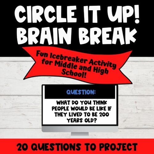 Icebreaker & Brain Break Game: Circle It Up! | Made By Teachers