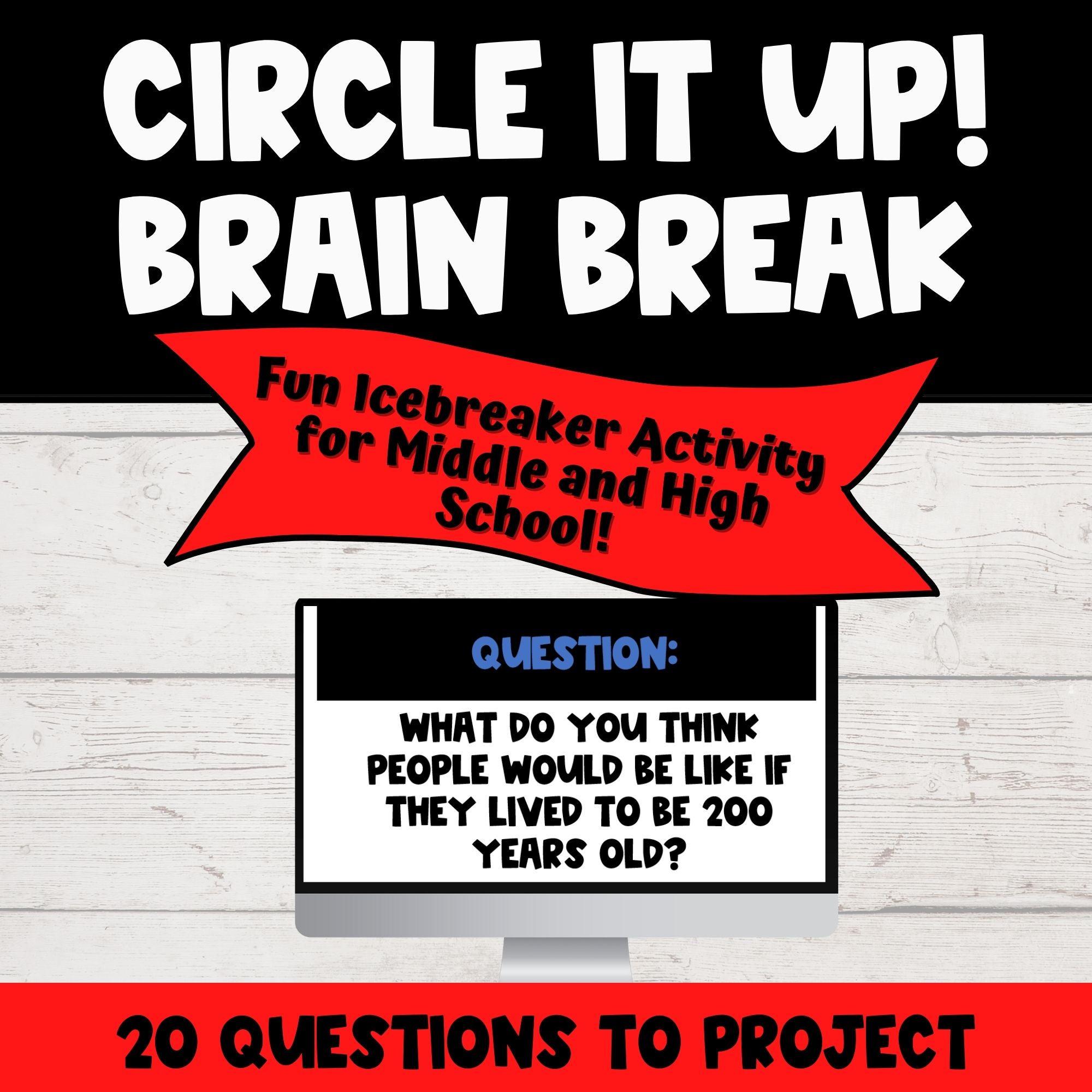 Icebreaker & Brain Break Game: Circle It Up! | Made By Teachers