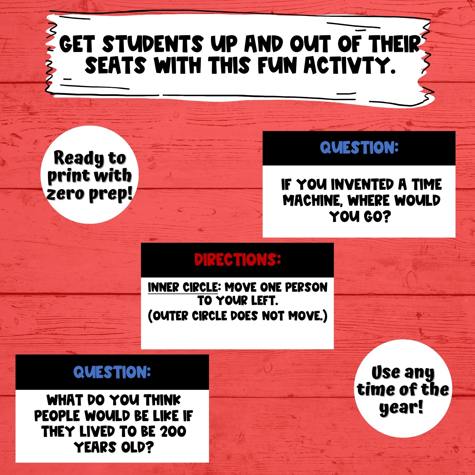 Icebreaker & Brain Break Game: Circle It Up! | Made By Teachers