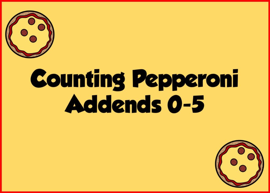 Adding Pepperoni Addends 0-5, Sums to 10 Boom Cards | Made By Teachers